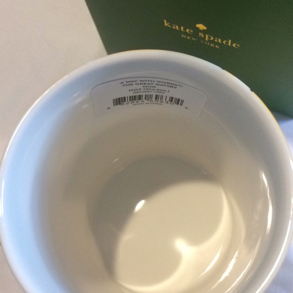 kate spade | Accessories | New With Tags Kate Spade Great Gatsby Mug ...
